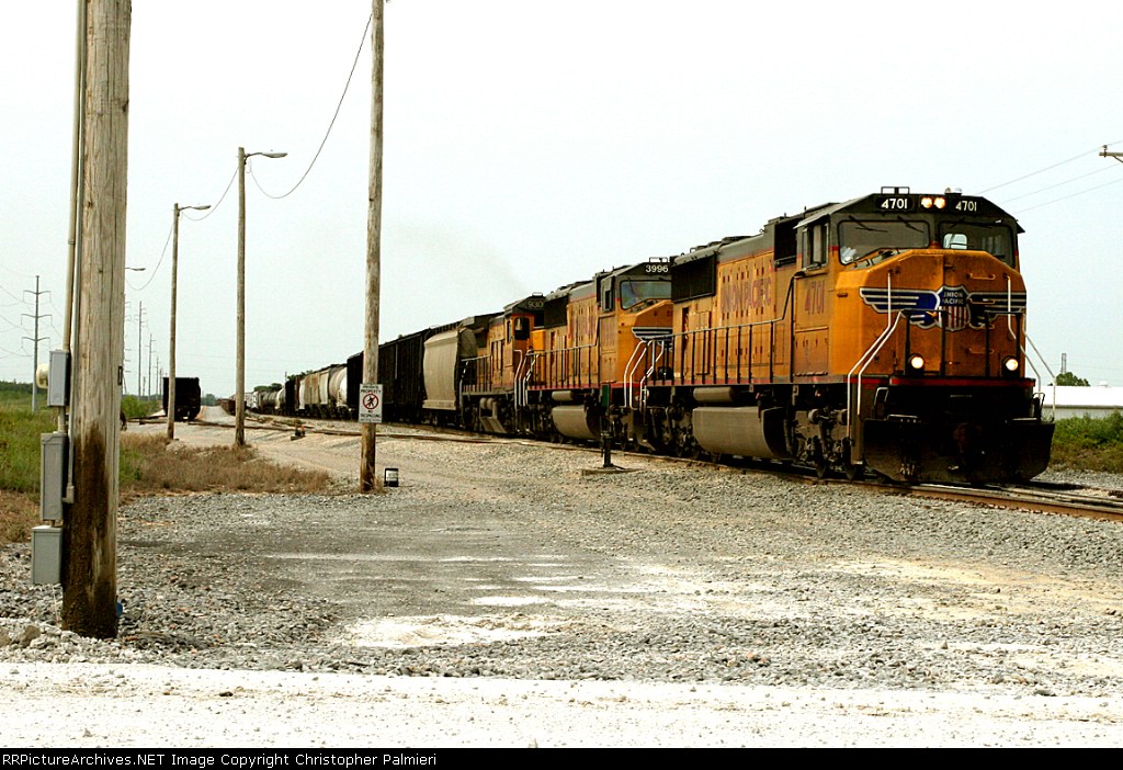 UP 4701, UP 3996, and UP 9309